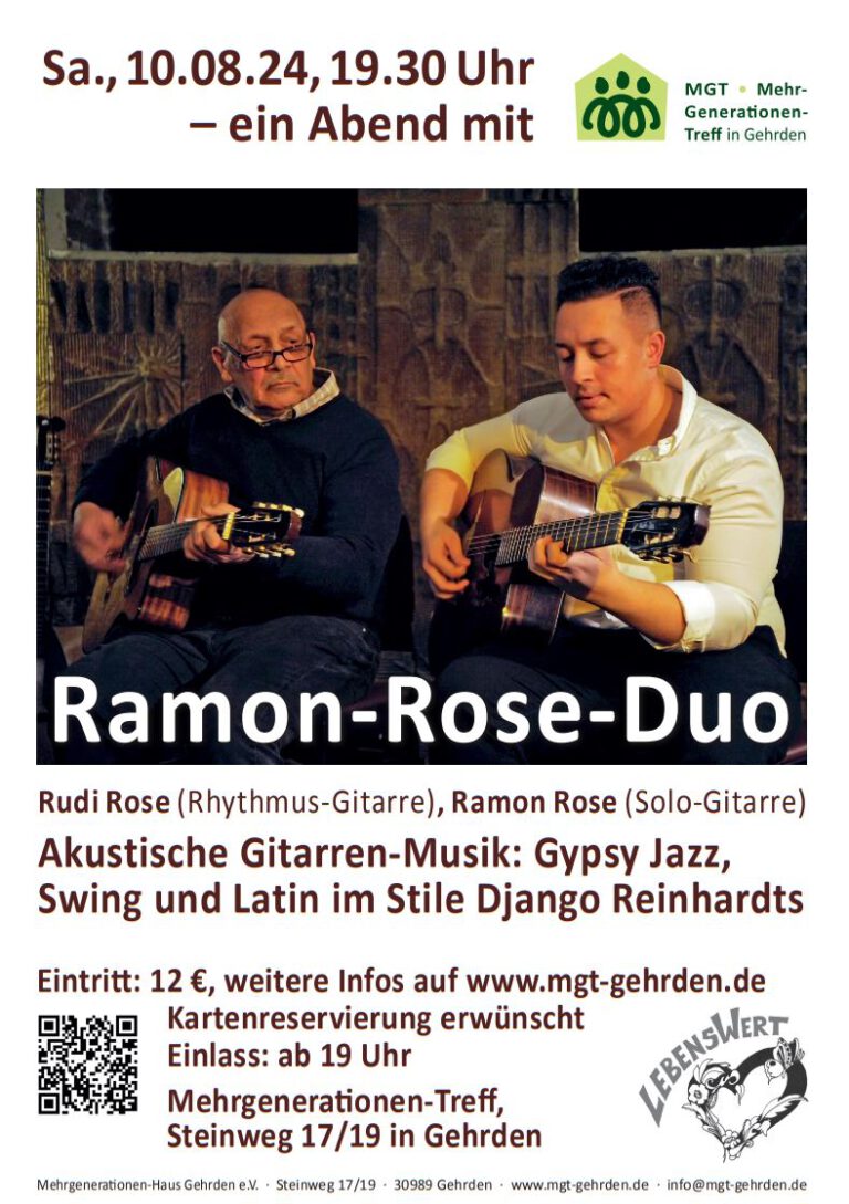 Ein Abend mit dem Ramon-Rose-Duo | MGT-Gehrden